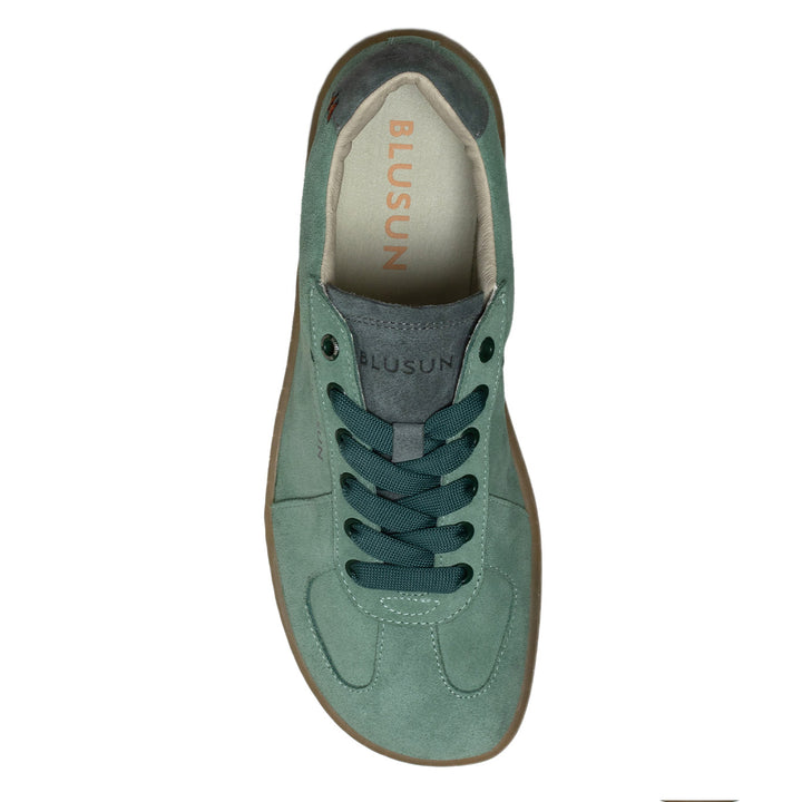 BLSN-200W [green]: Barefoot Shoes Women (Velour Leather) – BLUSUN